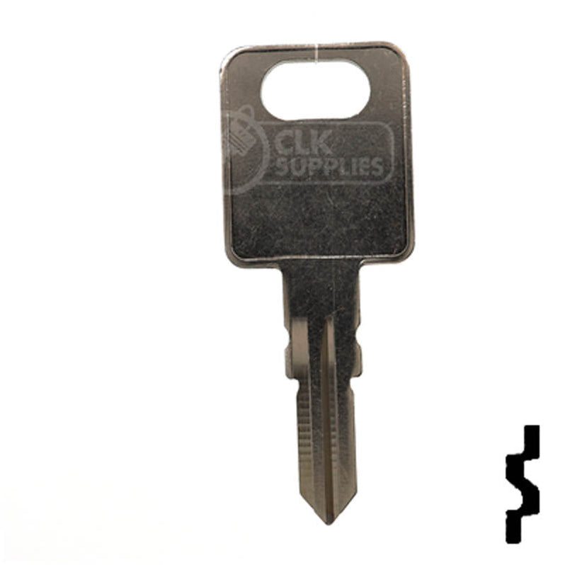 Uncut Key Blank | Fastec | FIC3, 1681