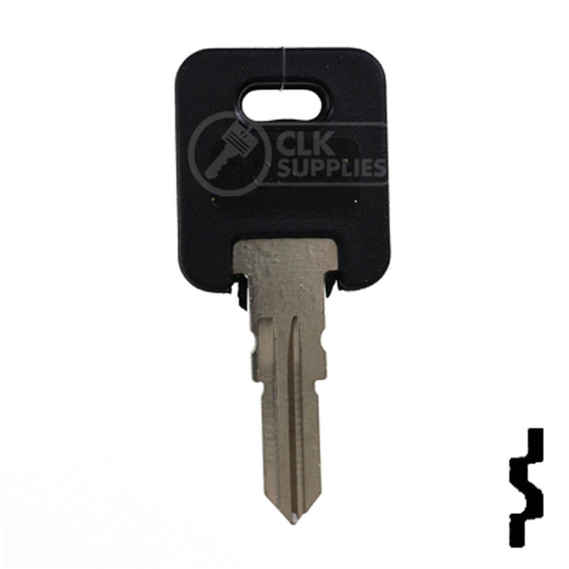 Uncut Key Blank | Fastec | FIC3-P, 1681