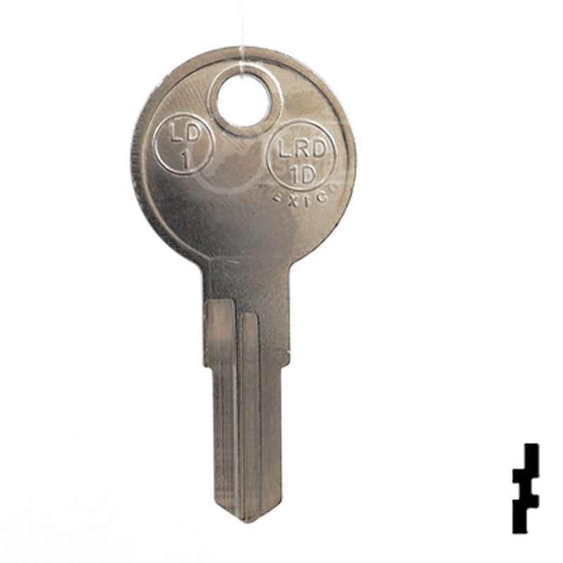 Uncut Key Blank | Larson | LD1, 1639