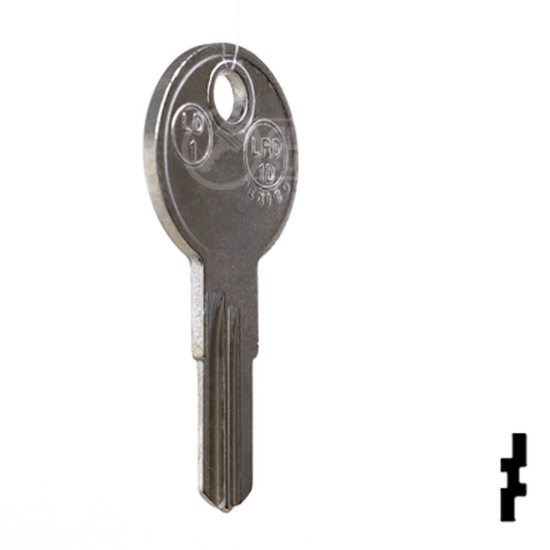 Uncut Key Blank | Larson | LD1, 1639