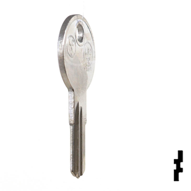 Uncut Key Blank | Larson | LD1, 1639