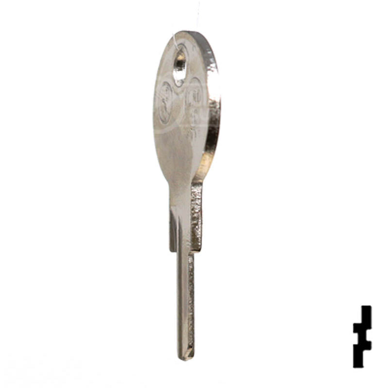 Uncut Key Blank | Larson | LD1, 1639