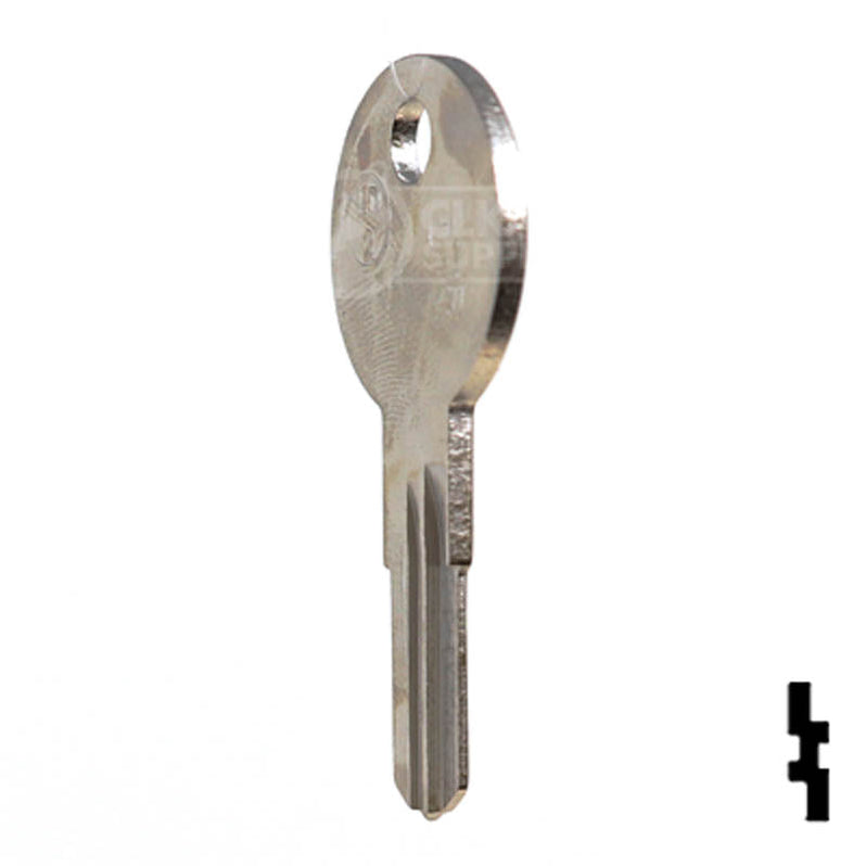 Uncut Key Blank | Arfe, Larson | LD2, 1640