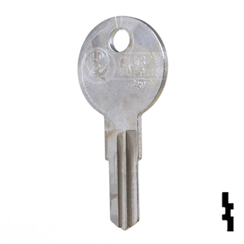 Uncut Key Blank | Arfe, Larson | LD2, 1640